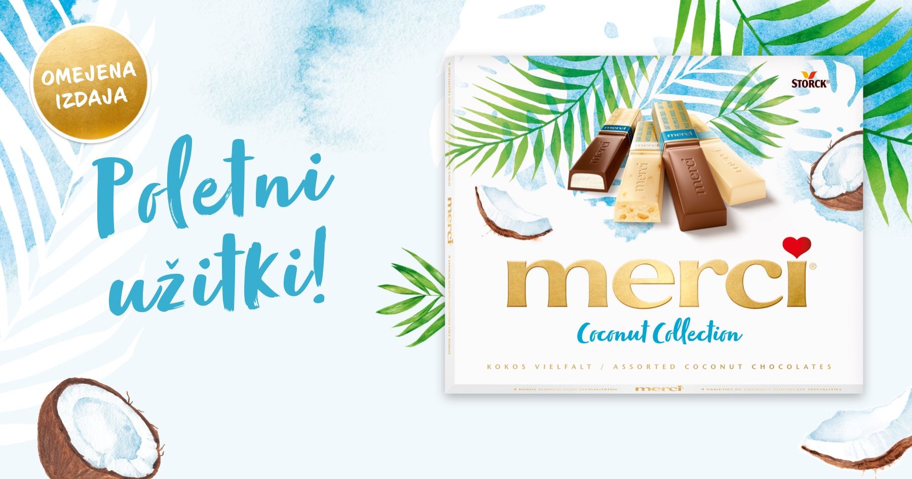 merci Coconut Collection – okusna zahvala, primerna tudi za poletje!